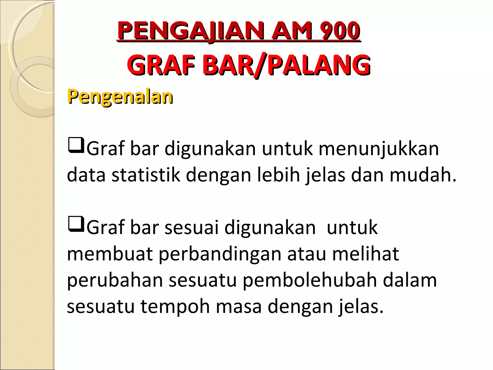 Graf bar STPM Penggal 2 | PPT