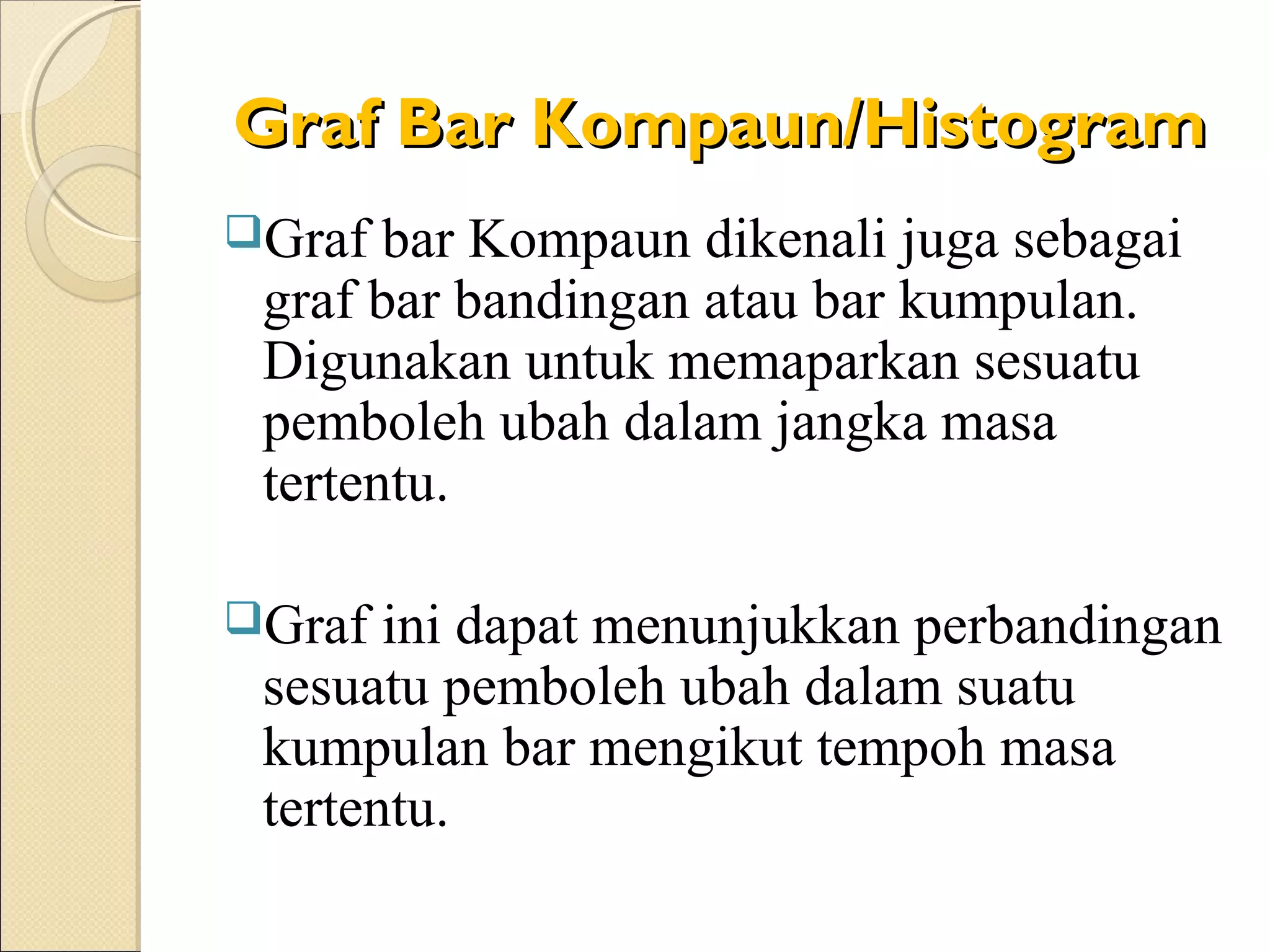 Graf bar STPM Penggal 2 | PPT