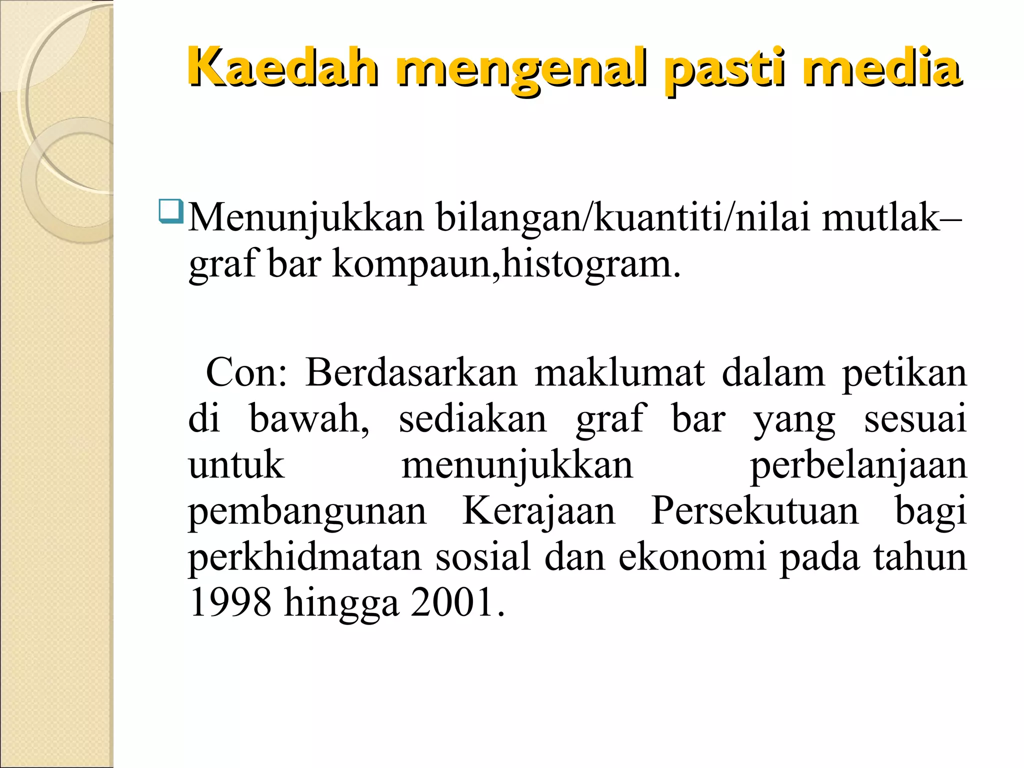 Graf bar STPM Penggal 2 | PPT