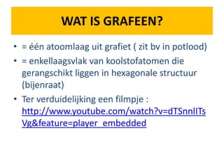 Grafeen | PPT