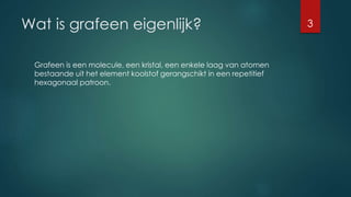 Grafeen | PPTX | Chemistry | Science