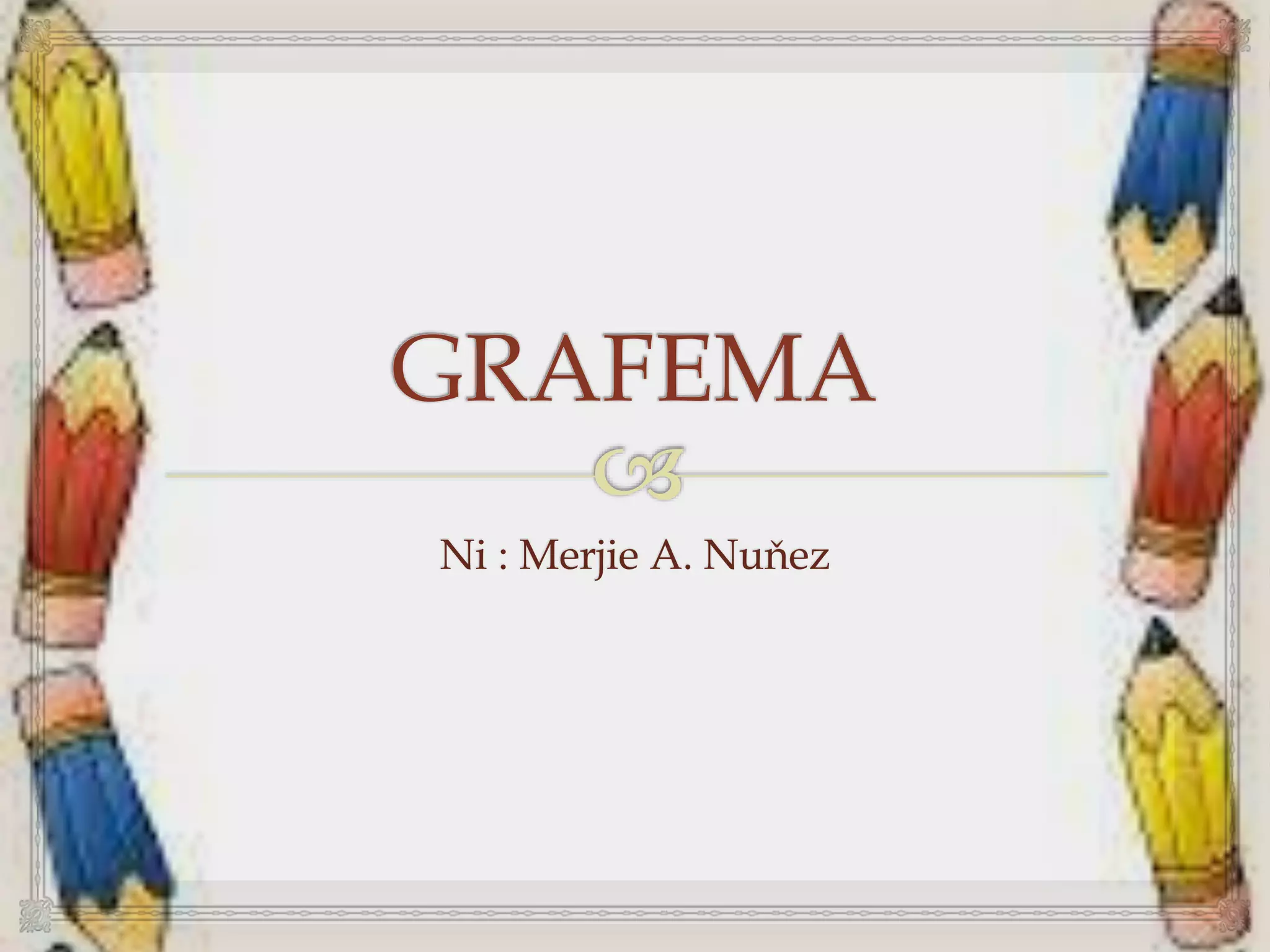 Grafema | PPTX