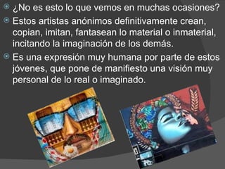 Graffiti arte o vandalismo | PPT