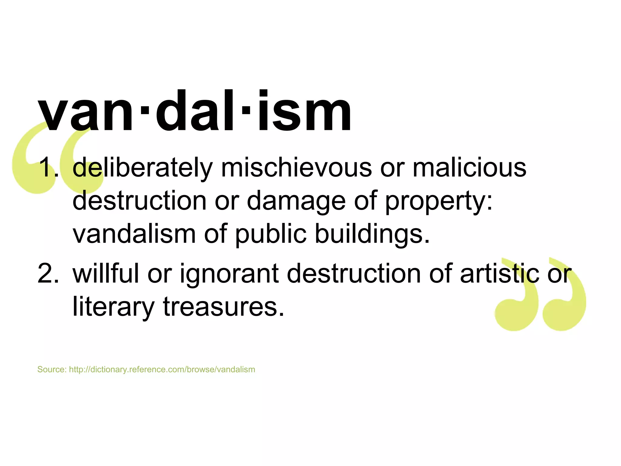 Graffiti: art or vandalism | PDF