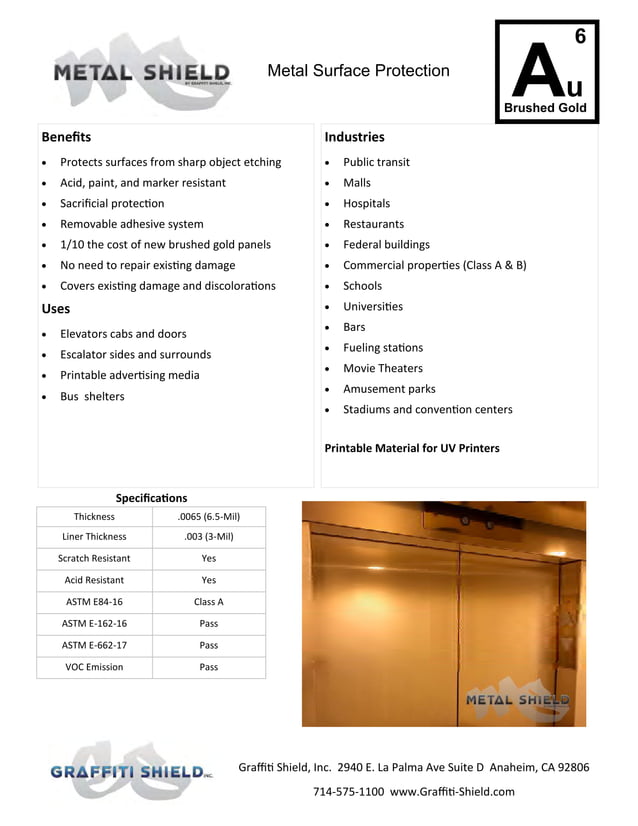 Graffiti shield-architectural-specifications-denver | PDF | Home Improvement | Home & Garden