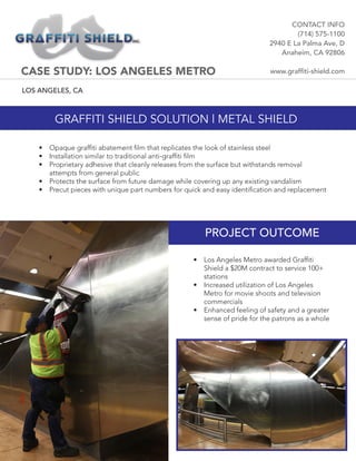 Graffiti Shield Case Study | PDF