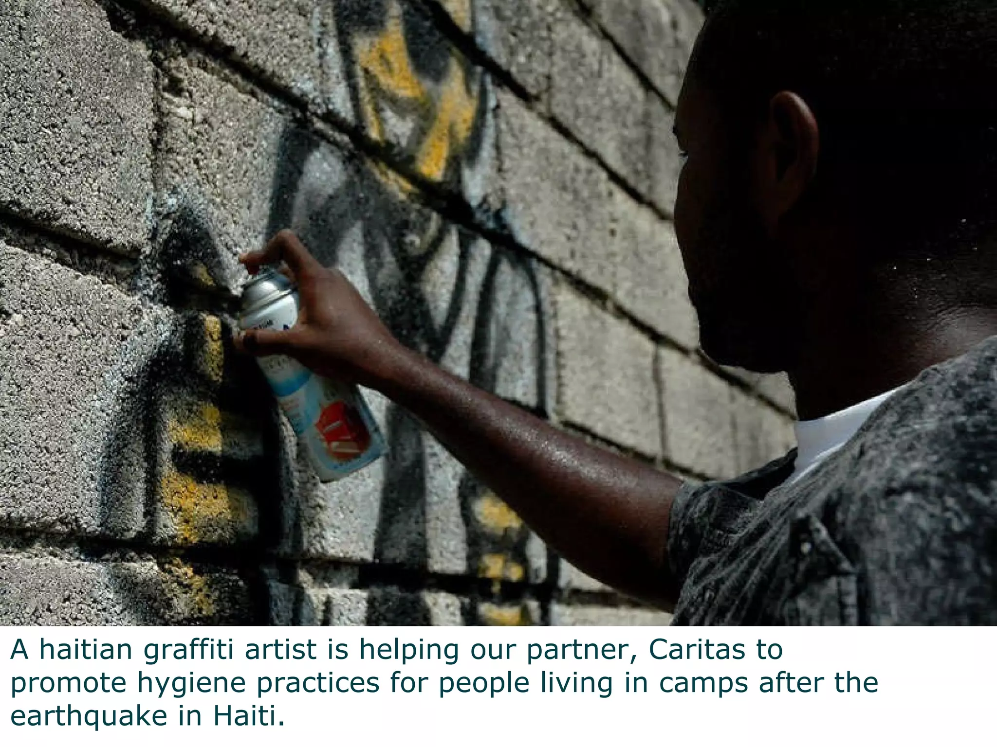 Graffiti for health in Haiti | PPT