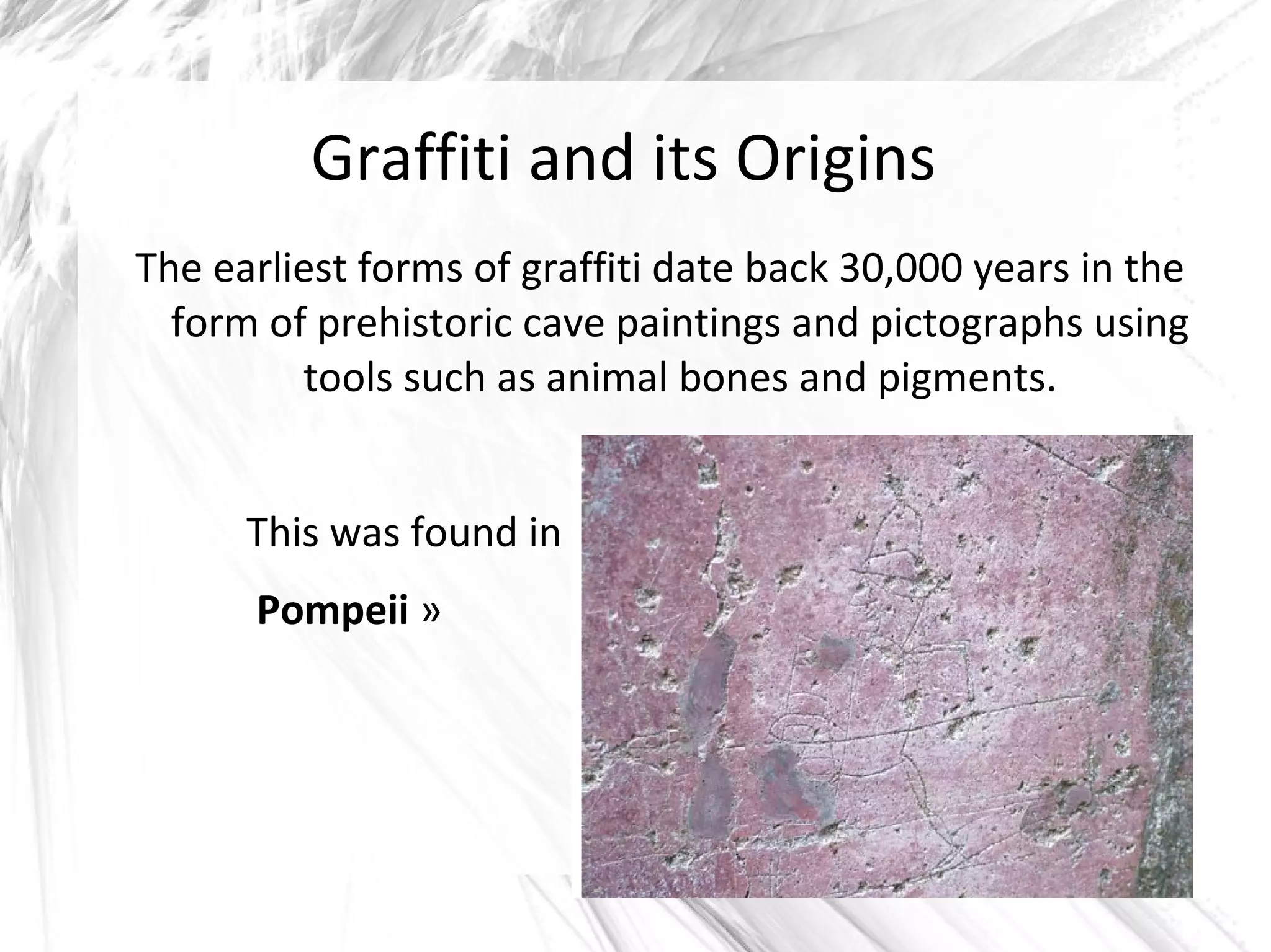 History of Graffiti | PPT