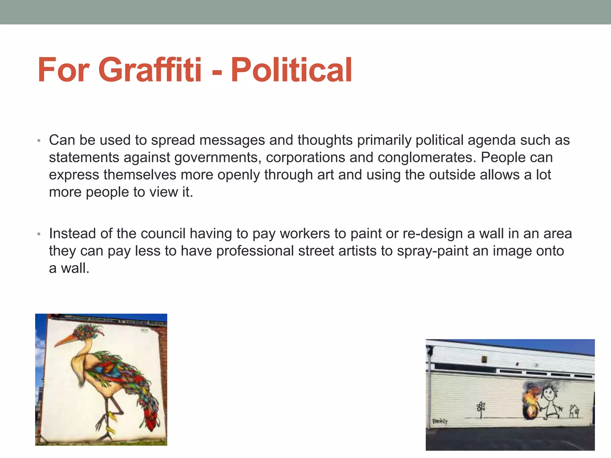 Graffiti/street art Presentation | PPTX