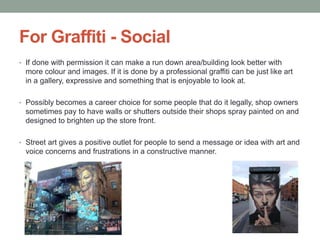 Graffiti/street art Presentation | PPTX