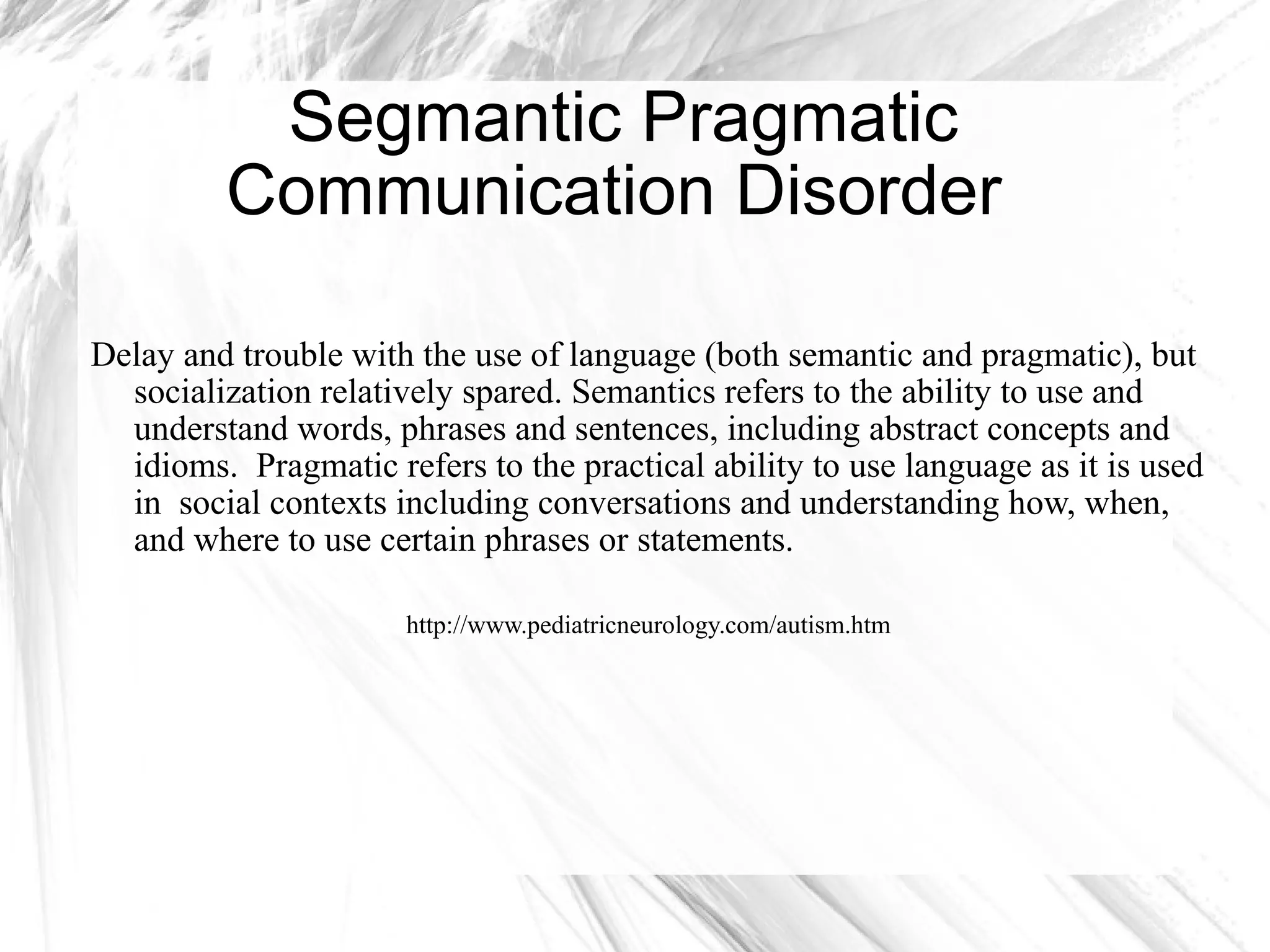 Graffius Autism Powerpoint | PPT