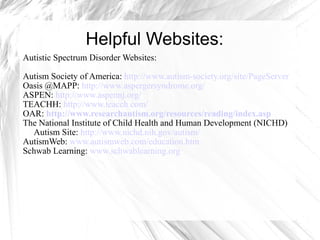 Graffius Autism Powerpoint | PPT