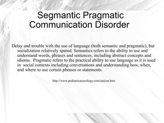 Graffius Autism Powerpoint | PPT