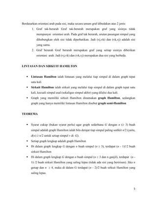 Graf hamilton dalam permainan tradisional congklak | PDF