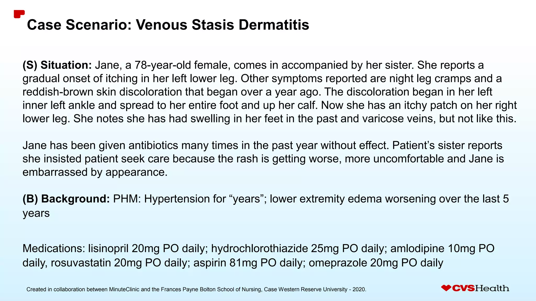 GR AFHS Diff Venous Stasis Derm from Cellulitis.-w-o CH.pptx
