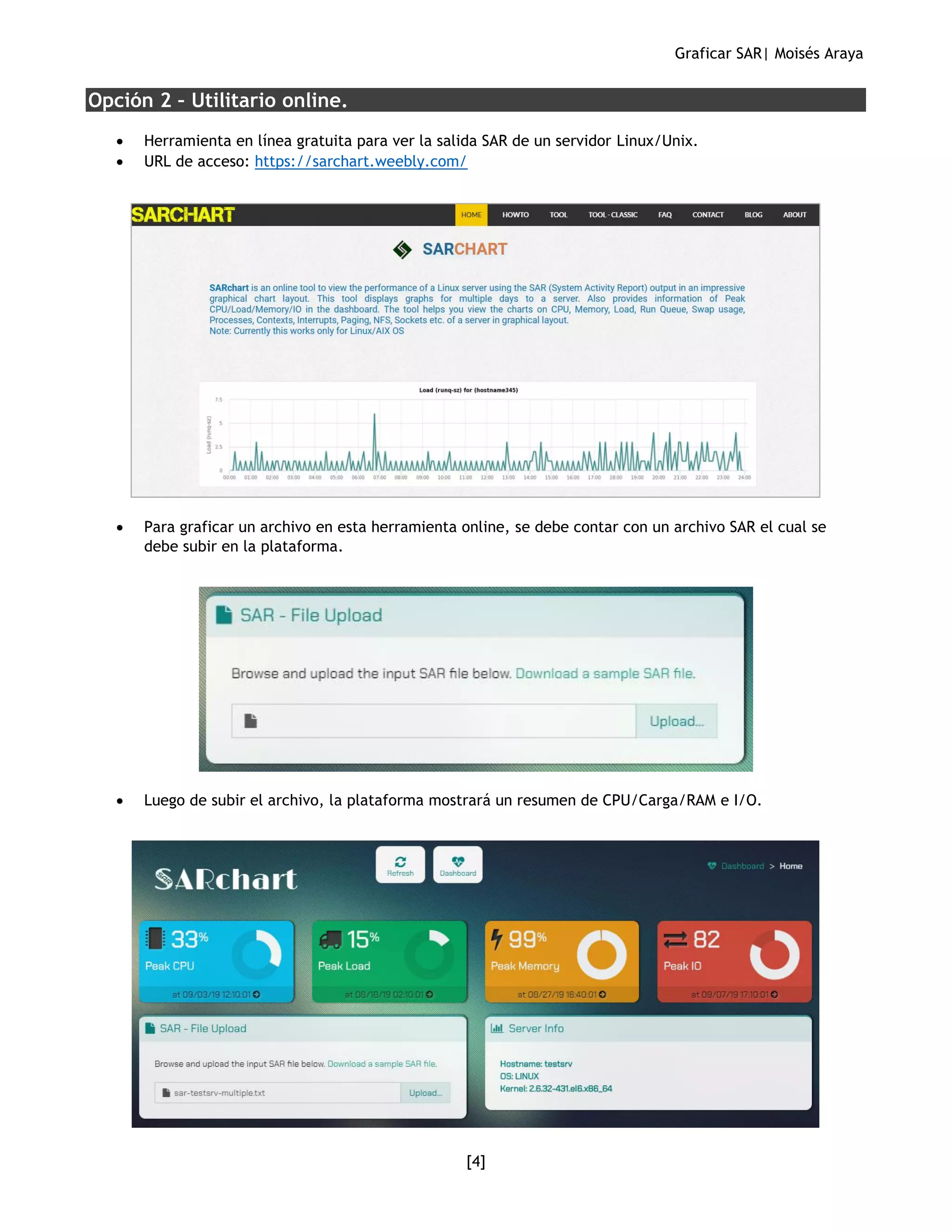 Graficar SAR Linux (System Activity Report) | PDF | Computing ...