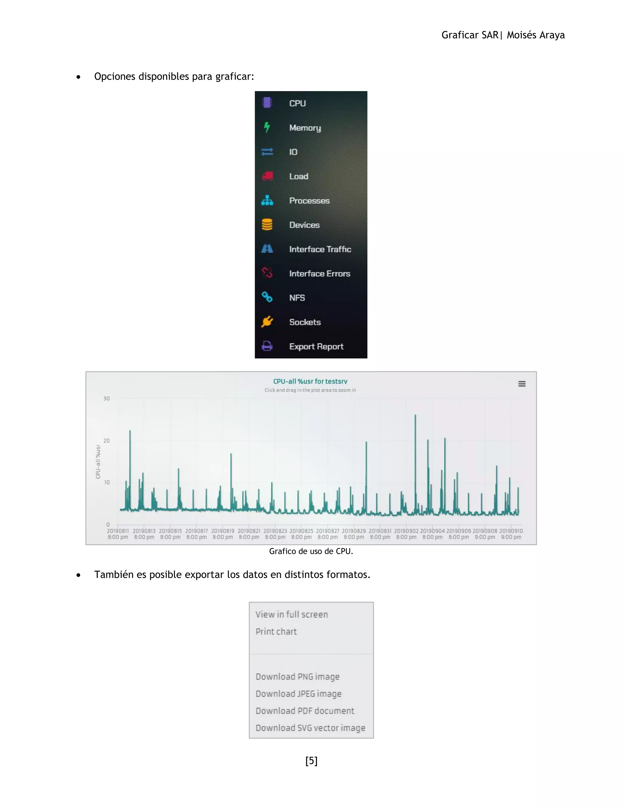Graficar SAR Linux (System Activity Report) | PDF | Computing ...