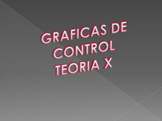 Graficas de control x | PPTX