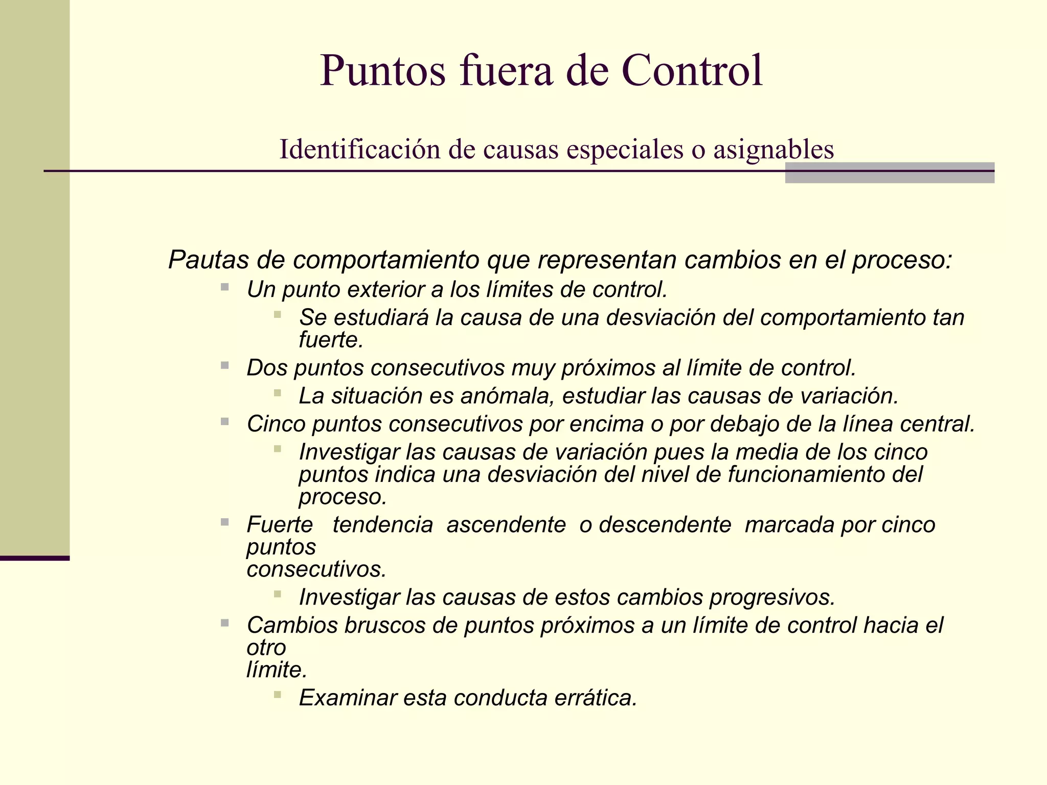 Graficas de control xr | PPT