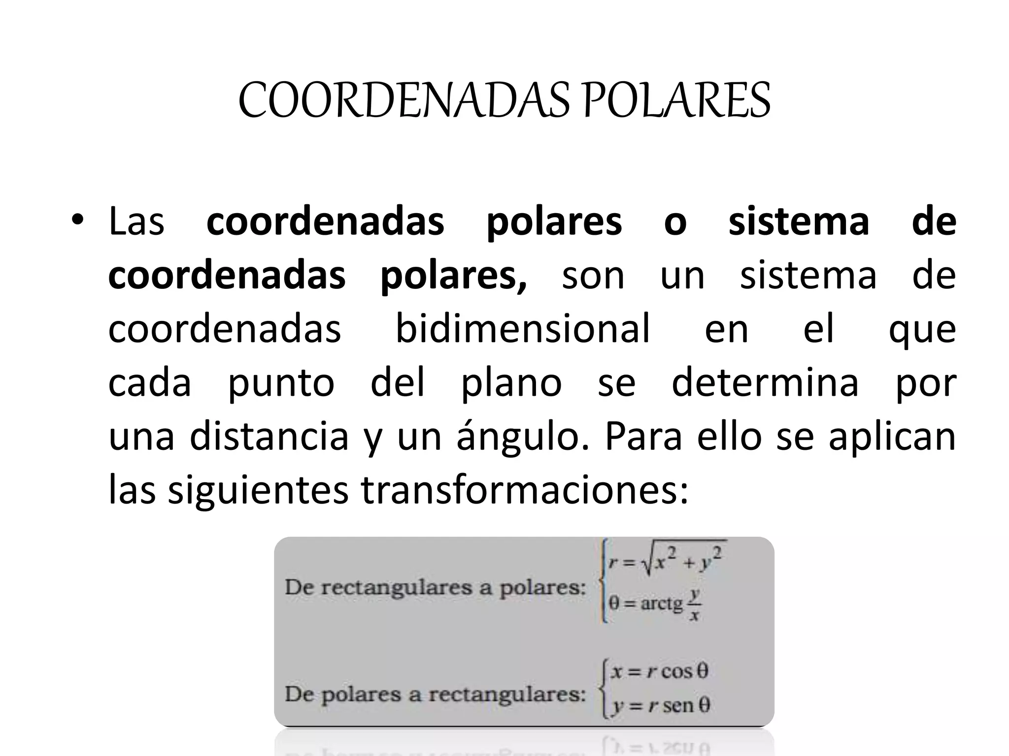Graficas en coordenadas polares | PPTX