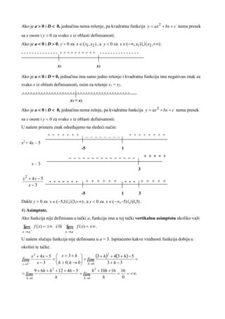 Grafici funkcija | PDF