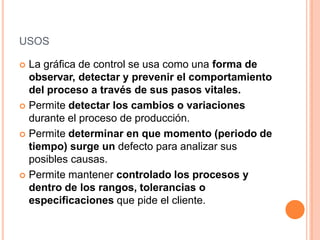 Graficos de control | PPTX