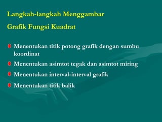 Grafik fungsi rasional | PPT