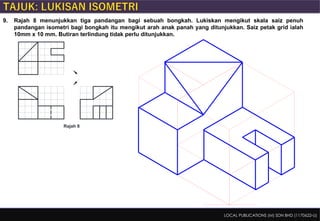 Grafik komunikasi teknikal bab 8 topik isometri.ppt