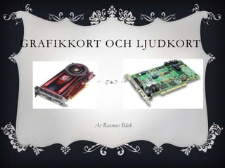 Grafikkort och ljudkort | PPT
