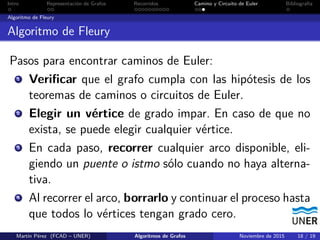 Algoritmos de Grafos | PDF