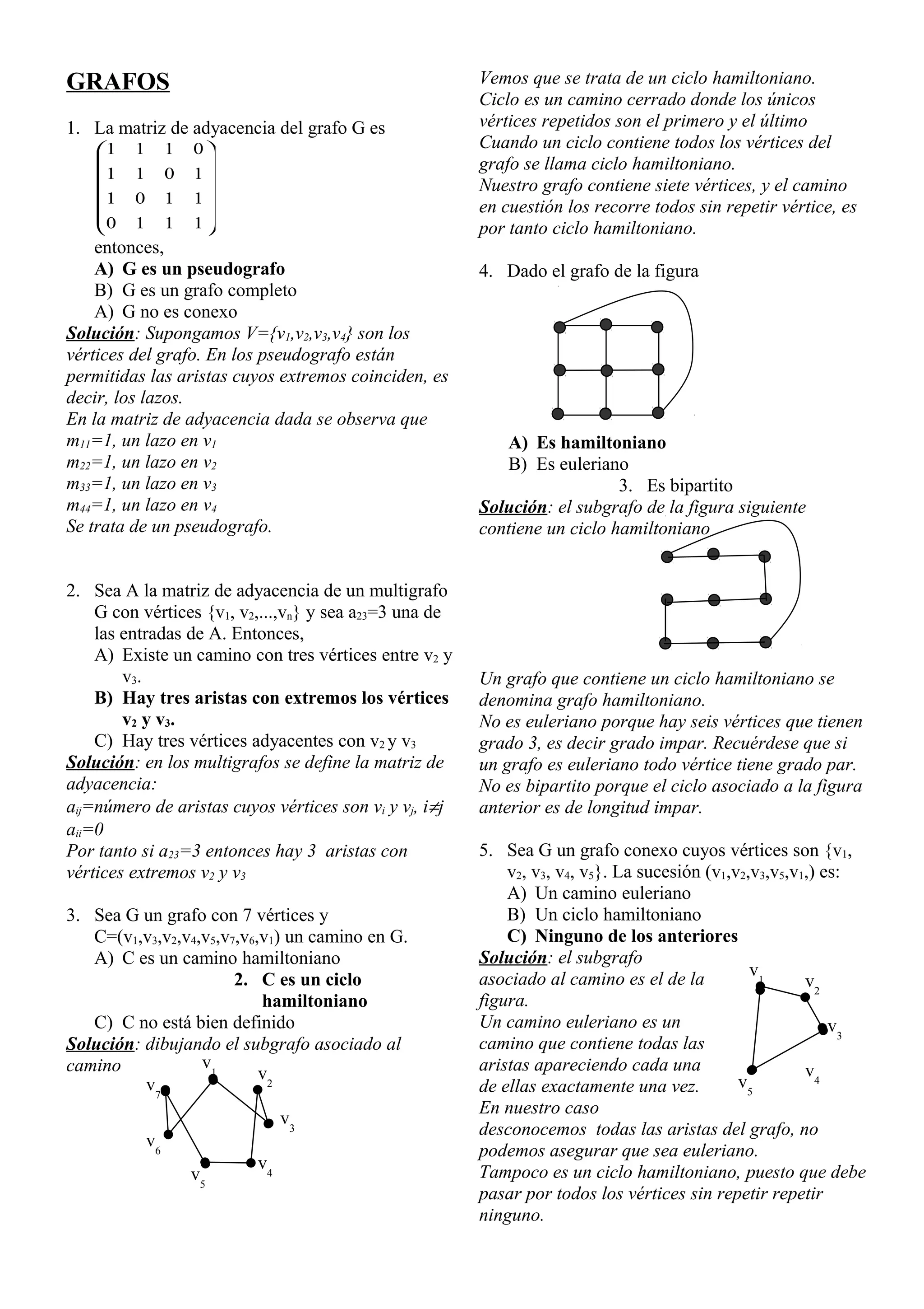 Grafos resueltos | DOC