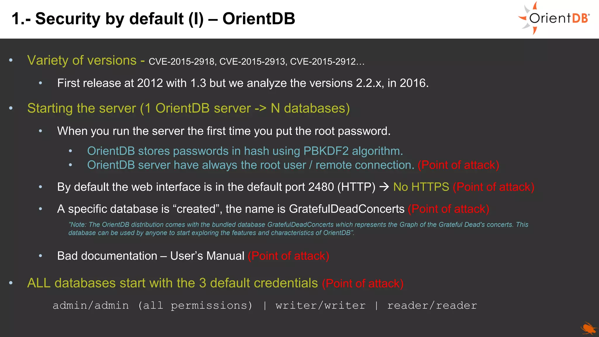 (In) Security graph database in real world | PPT