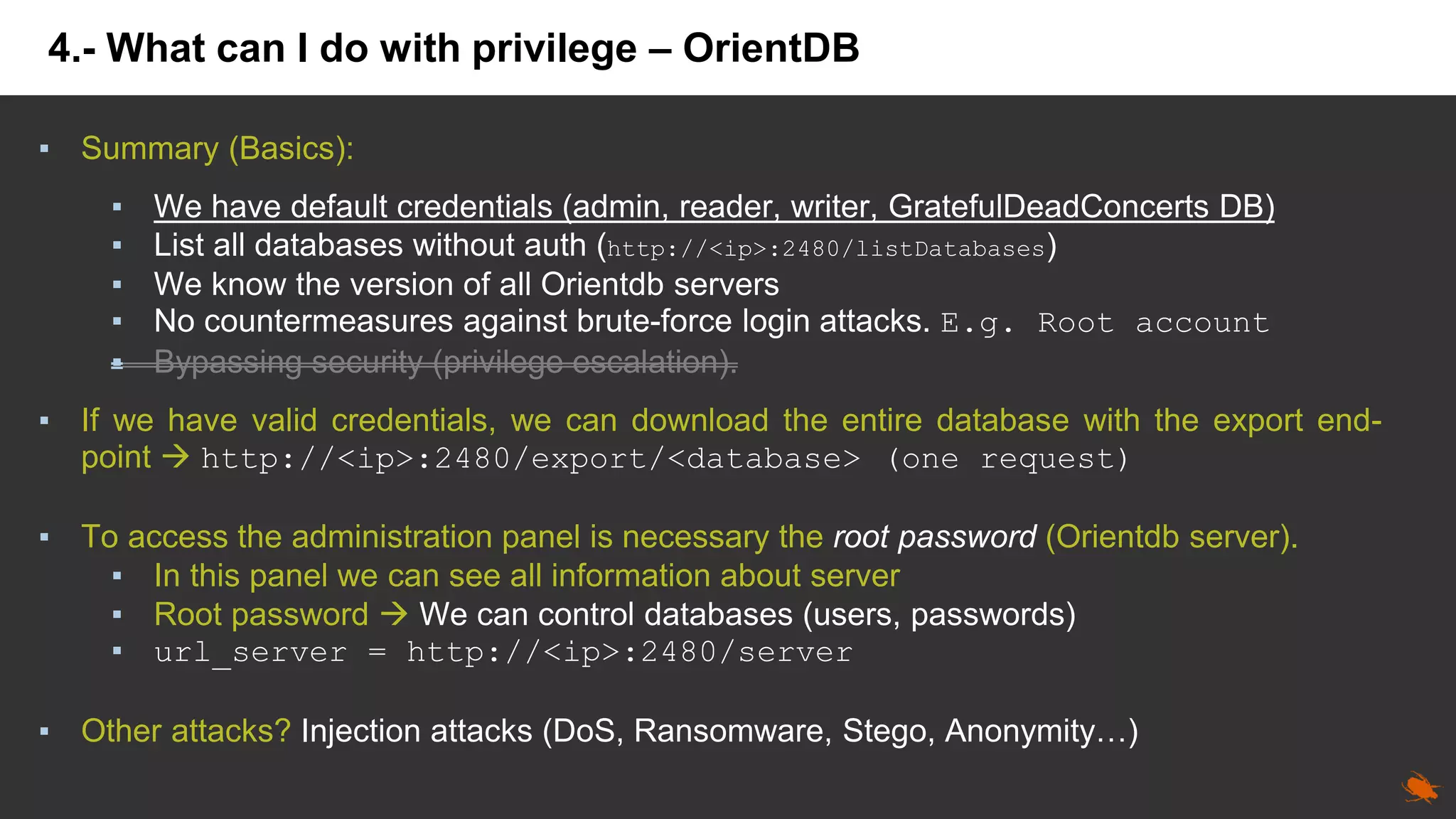 (In) Security graph database in real world | PPT