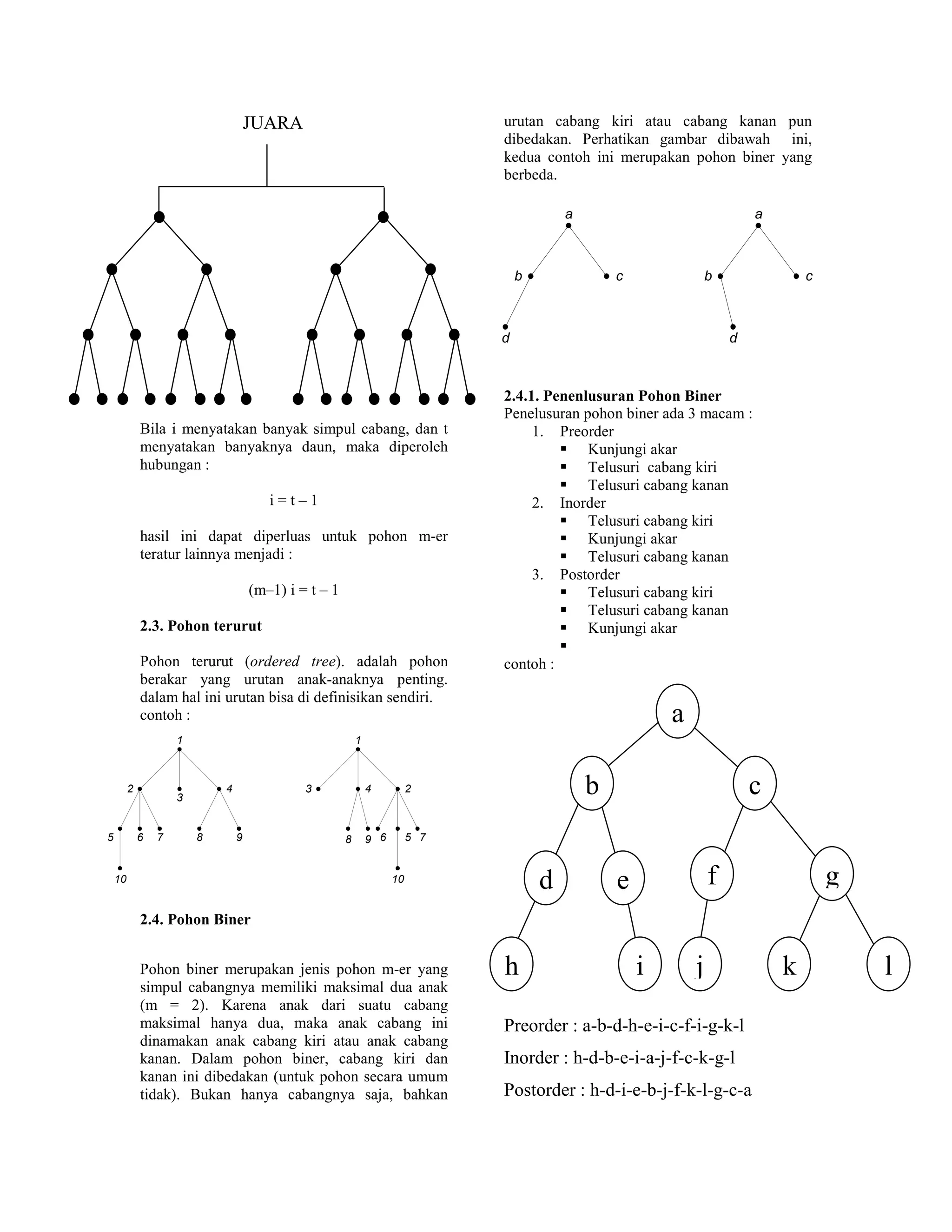 Graf pohon | PDF