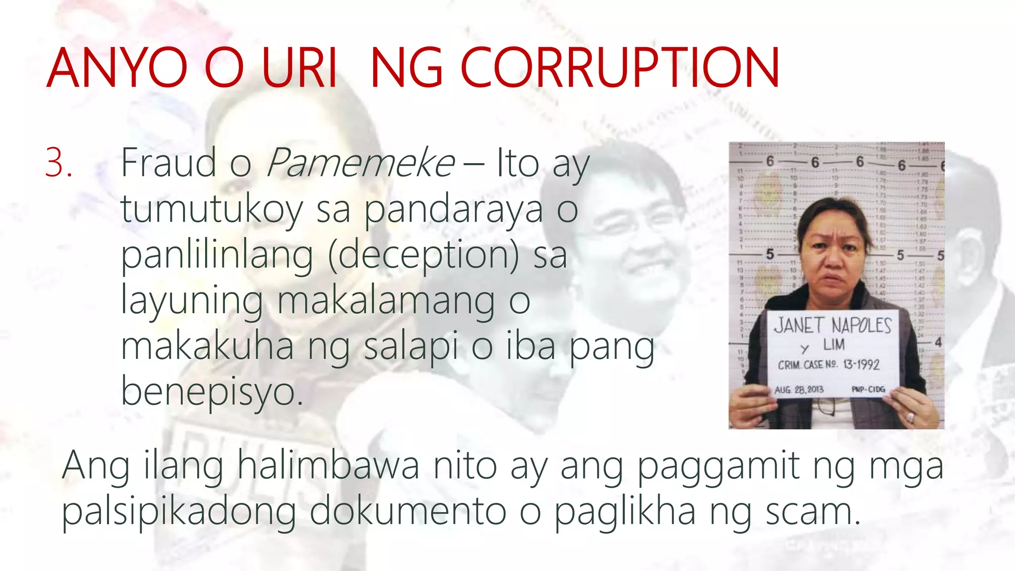 AP 10 - Isyung Pampolitika: Ang Graft and Corruption: Kahulugan, Uri at Mungkahi | PPTX