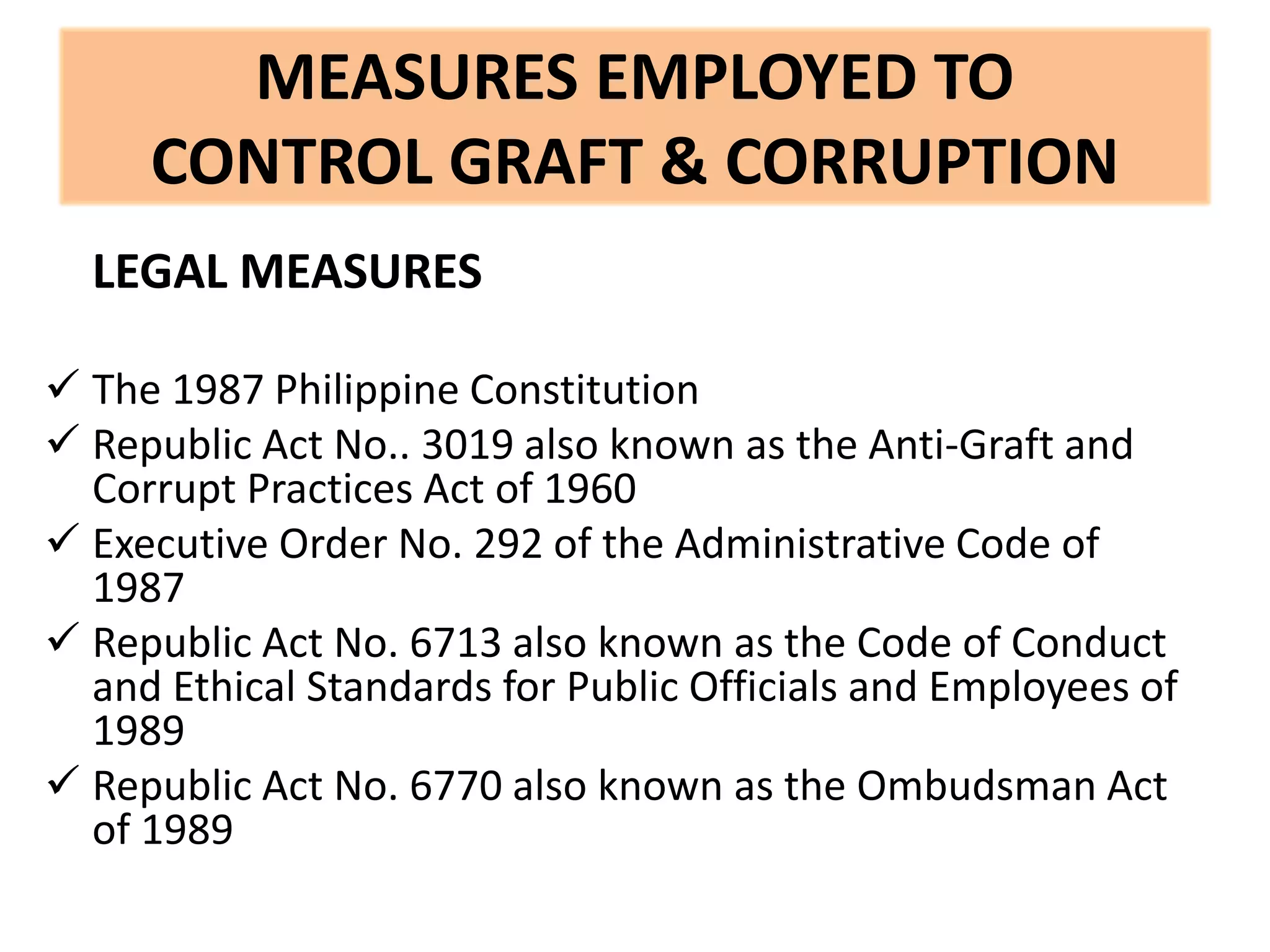 Graft and corruption | PPTX
