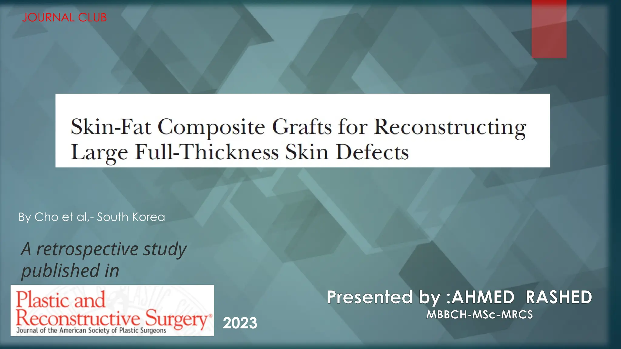 Skin-Fat Composite Grafts for Reconstructing Large Full-Thickness Skin ...