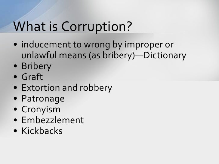 Graft politics definition - handxaser