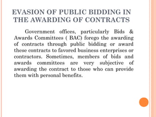 Graft & corruption in the government | PPT