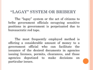 Graft & corruption in the government | PPT