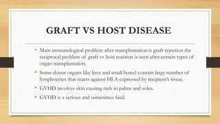 types of graft rejection seminar skin rejection | PPTX
