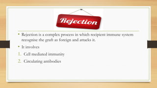 types of graft rejection seminar skin rejection | PPTX