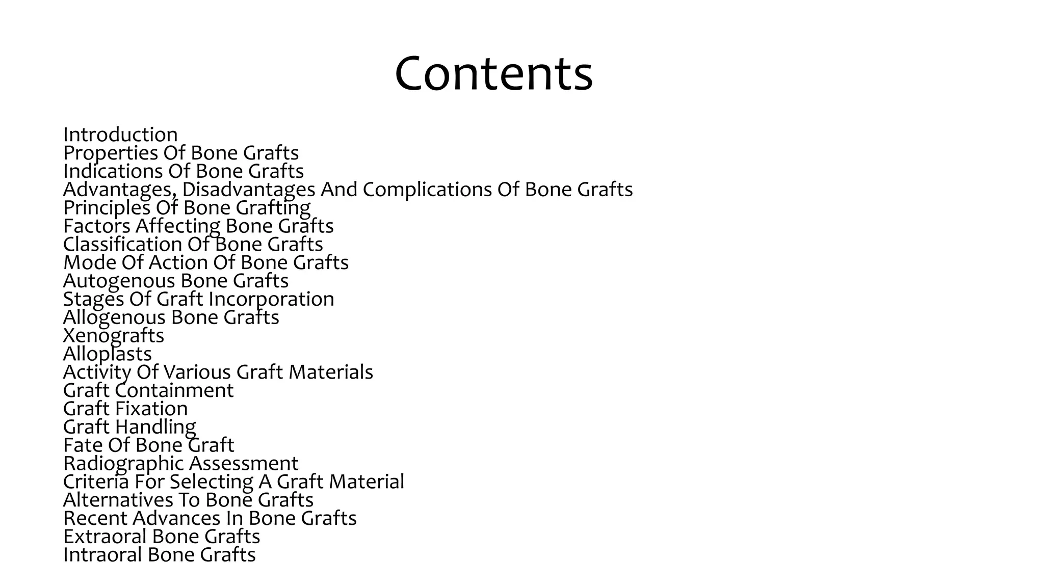 Grafts in oral and maxillofacial surgery | PPTX