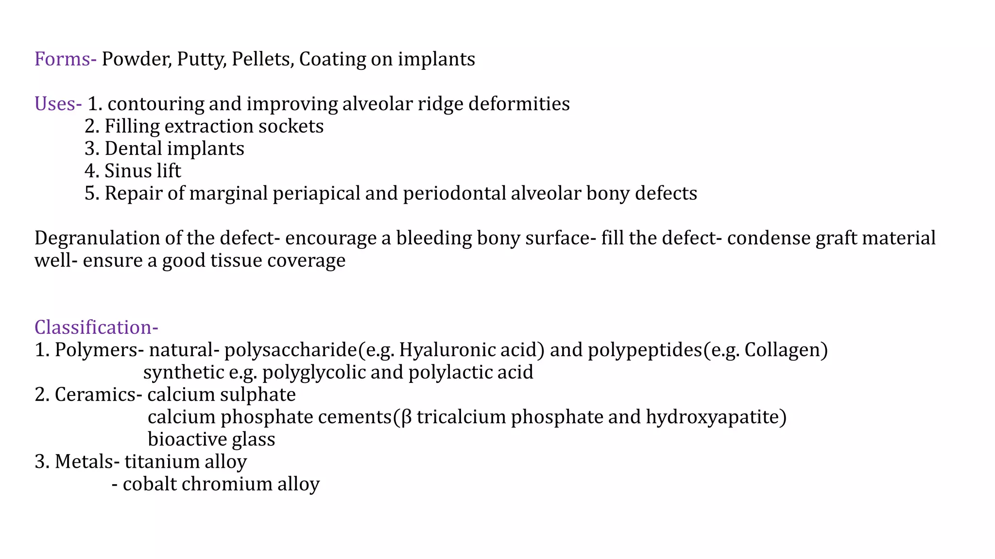 Grafts in oral and maxillofacial surgery | PPTX