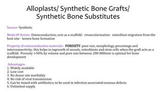 Grafts in oral and maxillofacial surgery | PPTX