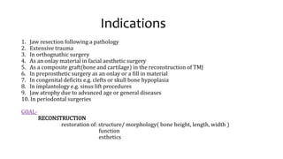 Grafts in oral and maxillofacial surgery | PPTX