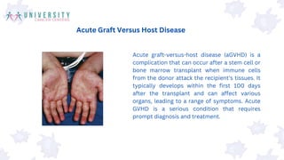 Graft Vs Host Disease | PPTX | Diseases and Conditions | Medical Health