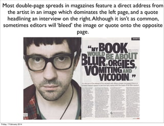 Codes and Conventions (Double Page Spread) | PPT