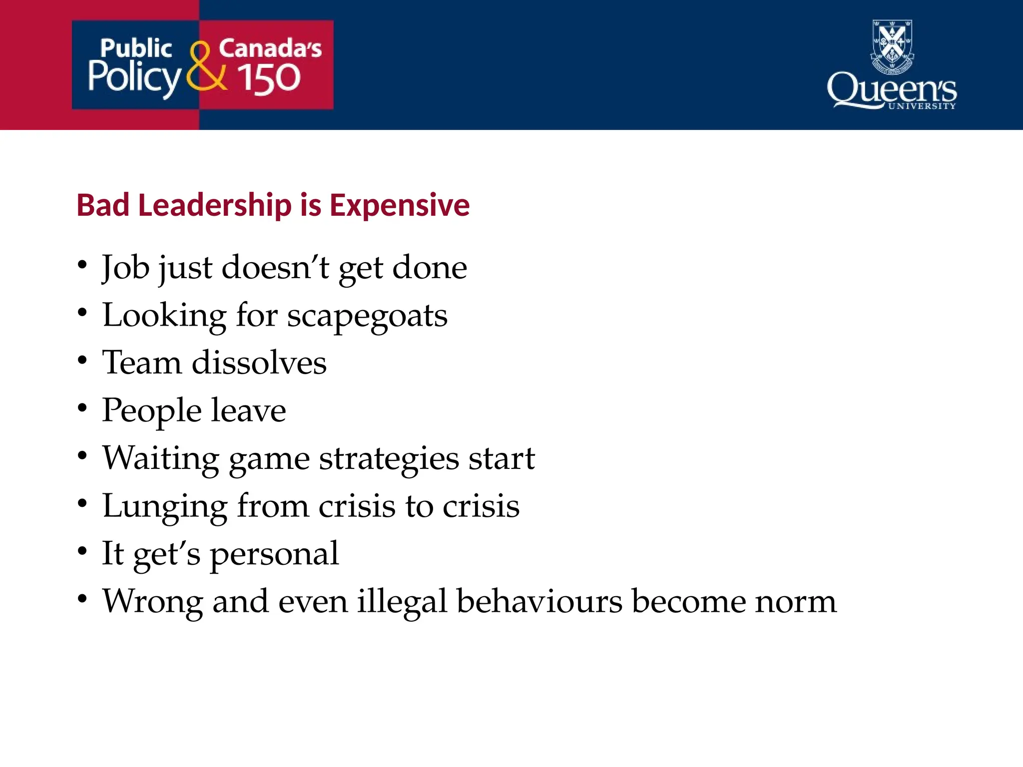 Derailing Leaders are like a train wreck waiting to happen | PPT