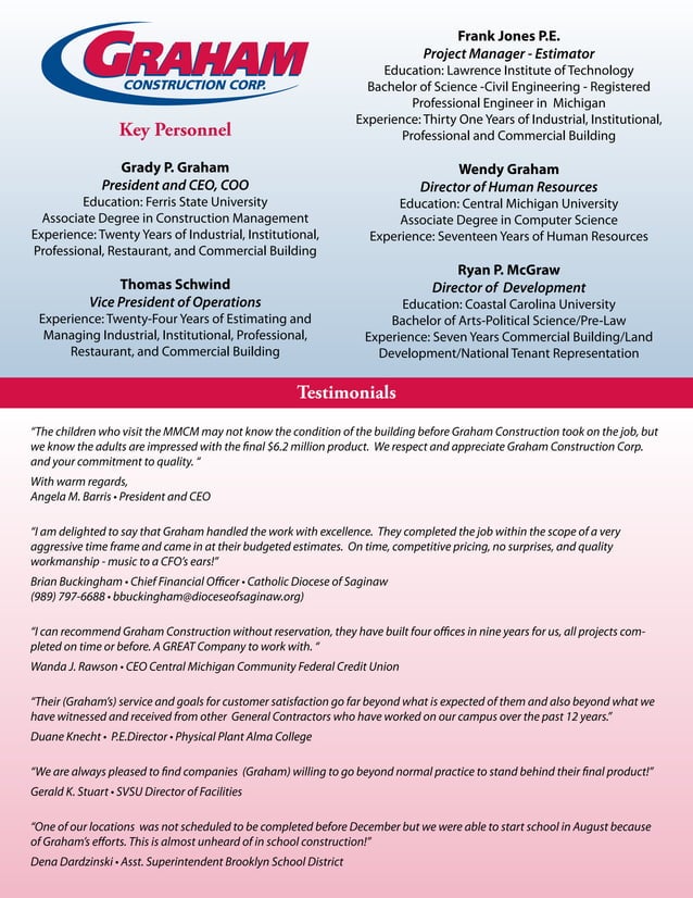 Graham Building The Future | PDF